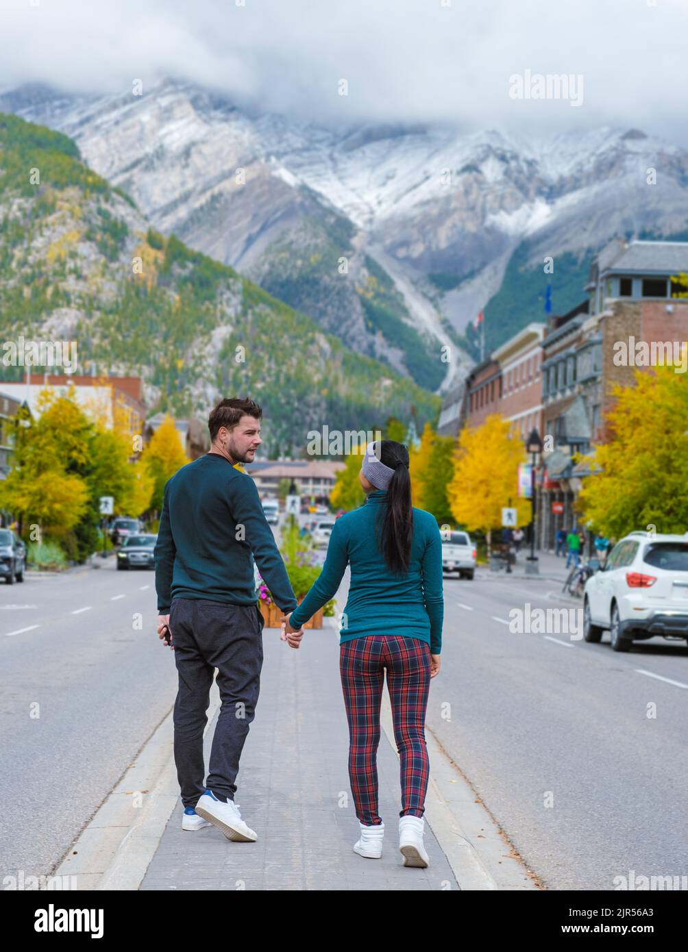 On vacation in banff hi-res stock photography and images - Alamy