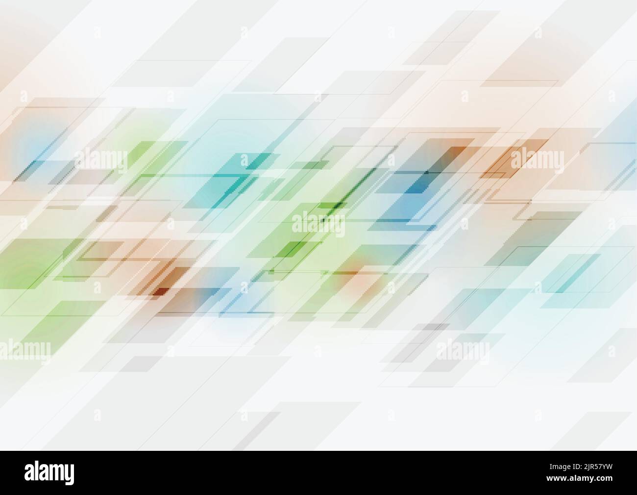 Abstract technology multicolored geometry background. Vector design Stock Vector Image & Art - Alamy