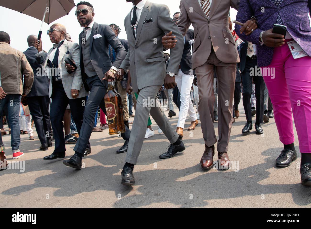 Sapeurs of congo hi-res stock photography and images - Alamy