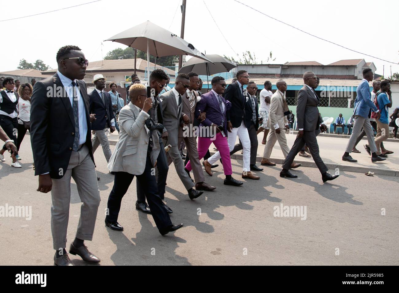 Sapeurs of congo hi-res stock photography and images - Alamy