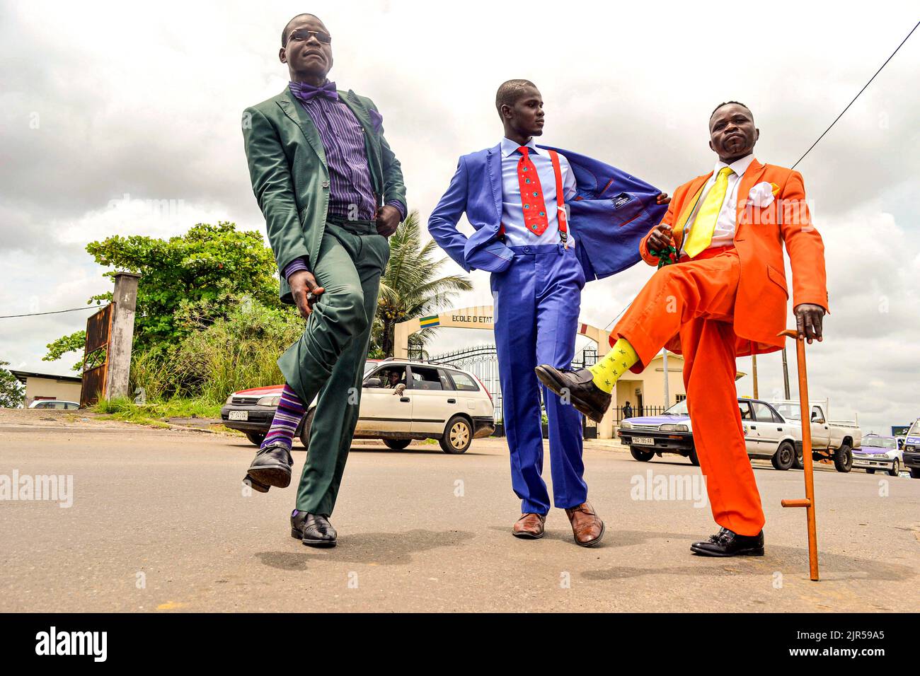 Sapeurs of congo hi-res stock photography and images - Alamy