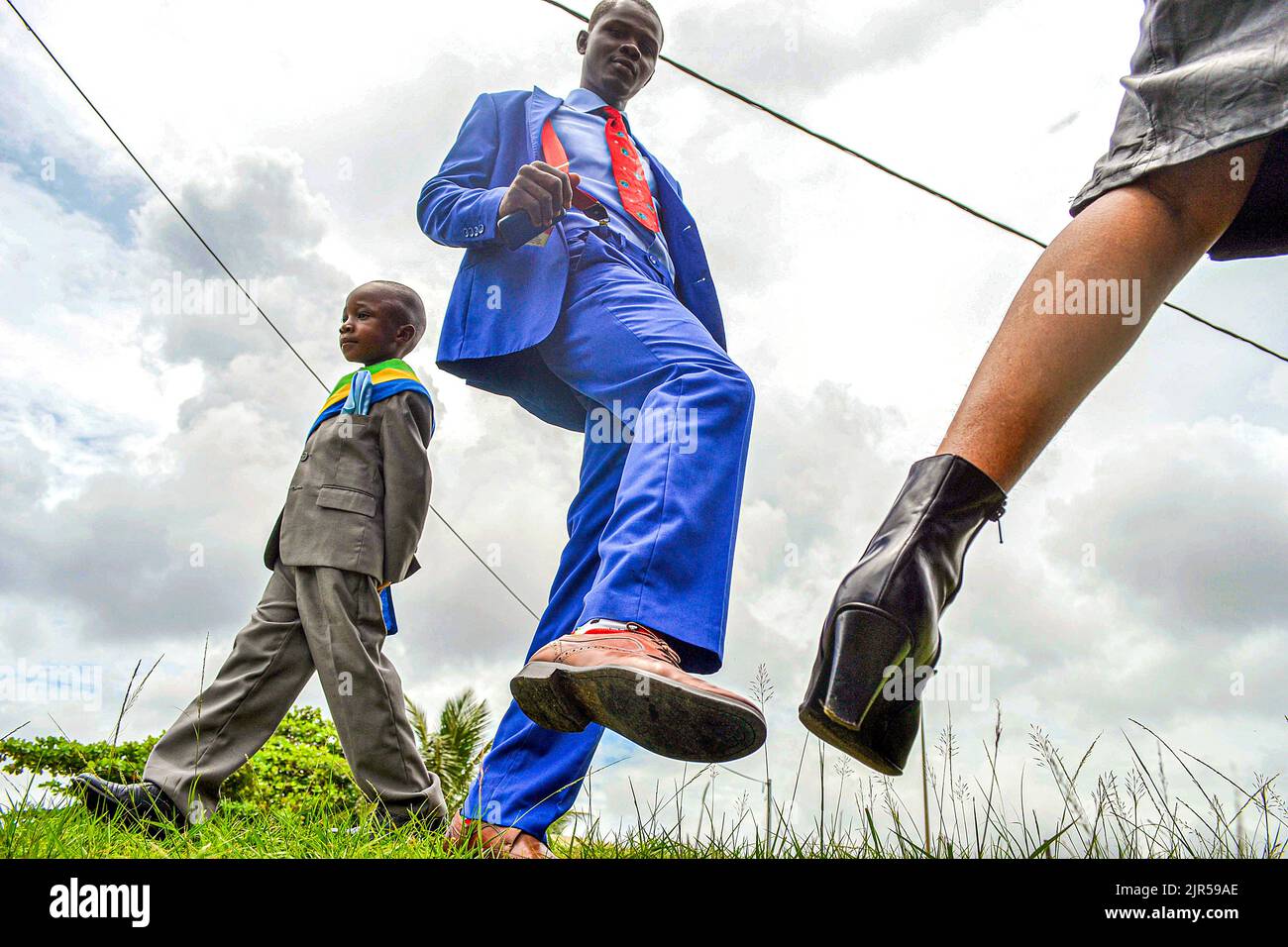 Sapeurs of congo hi-res stock photography and images - Alamy
