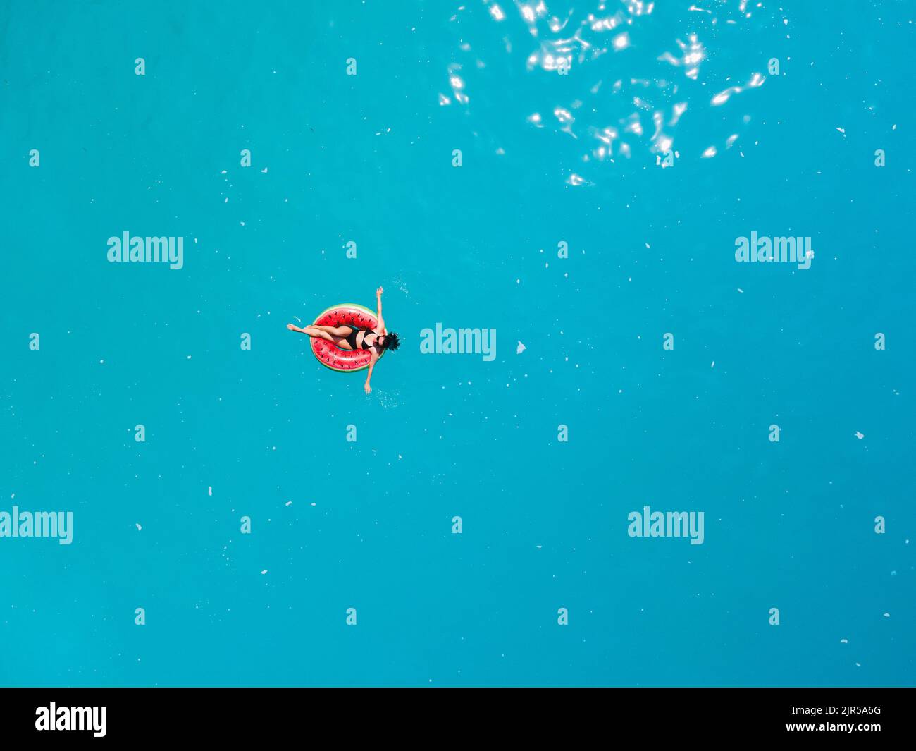 Summer beach stunning woman sunbathing hi-res stock photography and ...