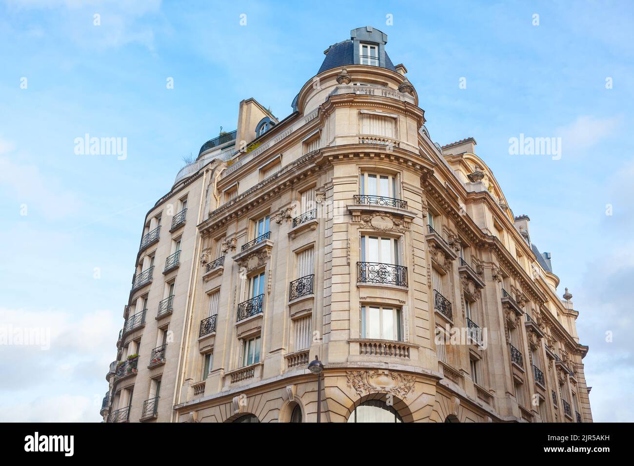 Residential building in Paris . Typical French Architecture . House ...