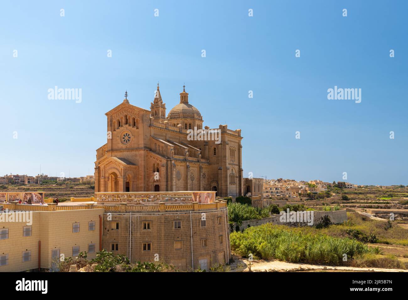 The shrine to Our Lady of Ta’ Pinu was built between 1920 and 1931. It ...