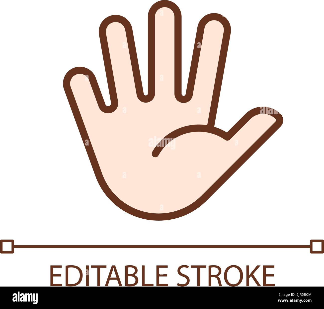 Splayed Stock Vector Images - Alamy