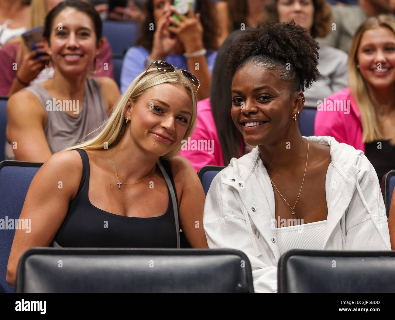 August 19, 2022: Florida gymnastics All-Americans Trinity Thomas and ...