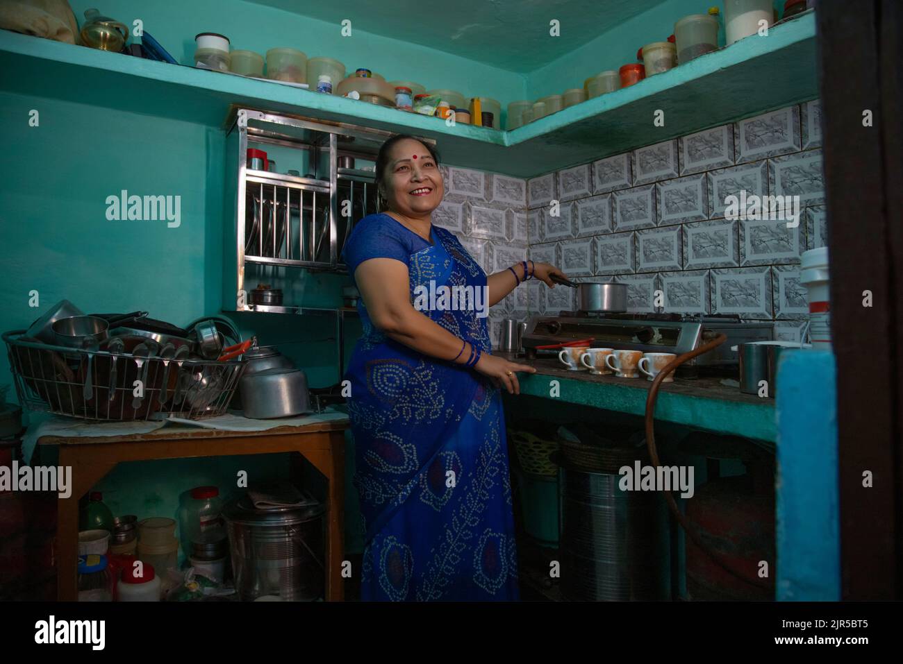 Tea making utensils hi-res stock photography and images - Alamy