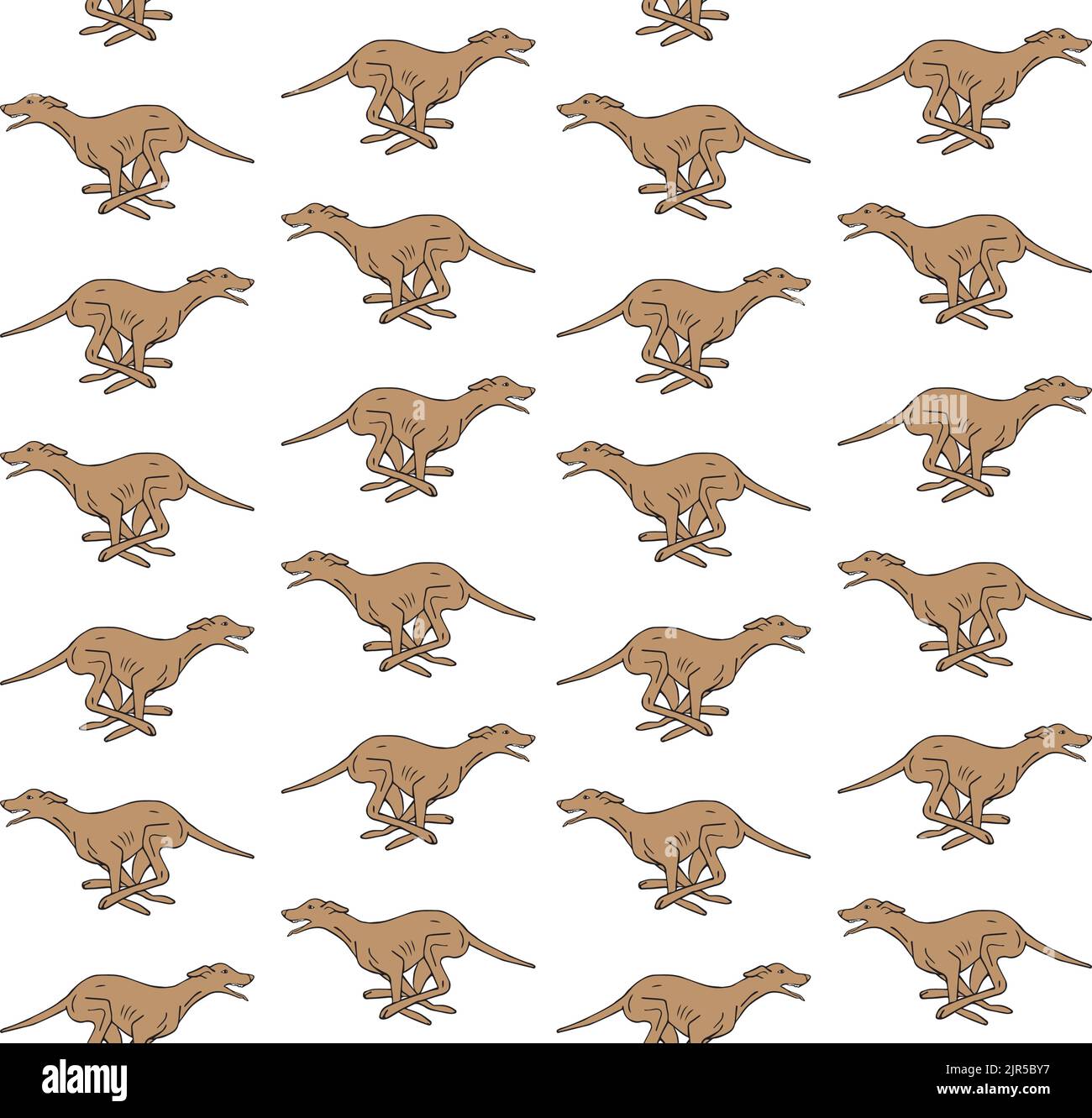 Greyhound running background Stock Vector Images - Alamy