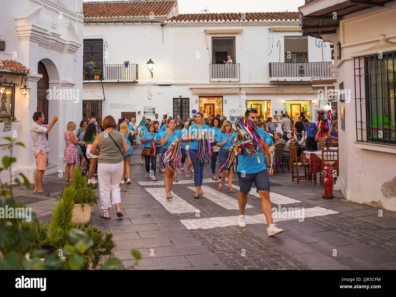Groups of spanish Pastorales singing typical Christmas Carols, with ...