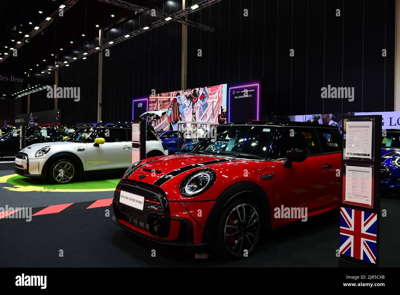 Bangkok, Bangkok, Thailand. 21st Aug, 2022. mini cooper, brought ...