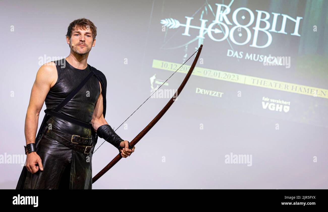 Hanover, Germany. 22nd Aug, 2022. Musical actor Friedrich Rau (role ...