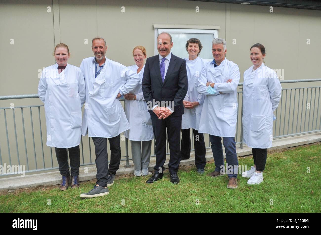 Bantry, Co Cork. Ireland. 22nd August 2022. This morning, Taoiseach ...