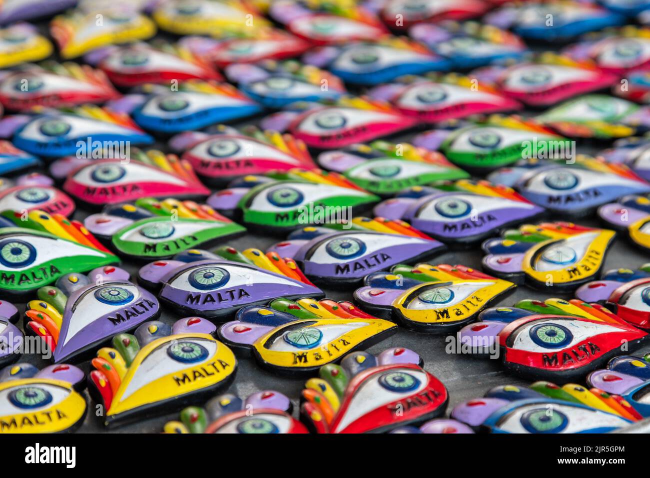 Typical luzzu boat of malta island hi-res stock photography and images ...