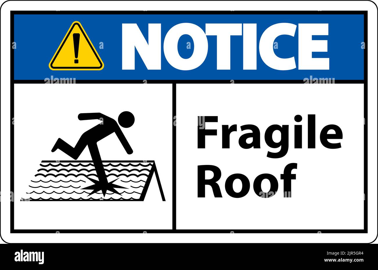 Unsafe building notice Stock Vector Images - Alamy