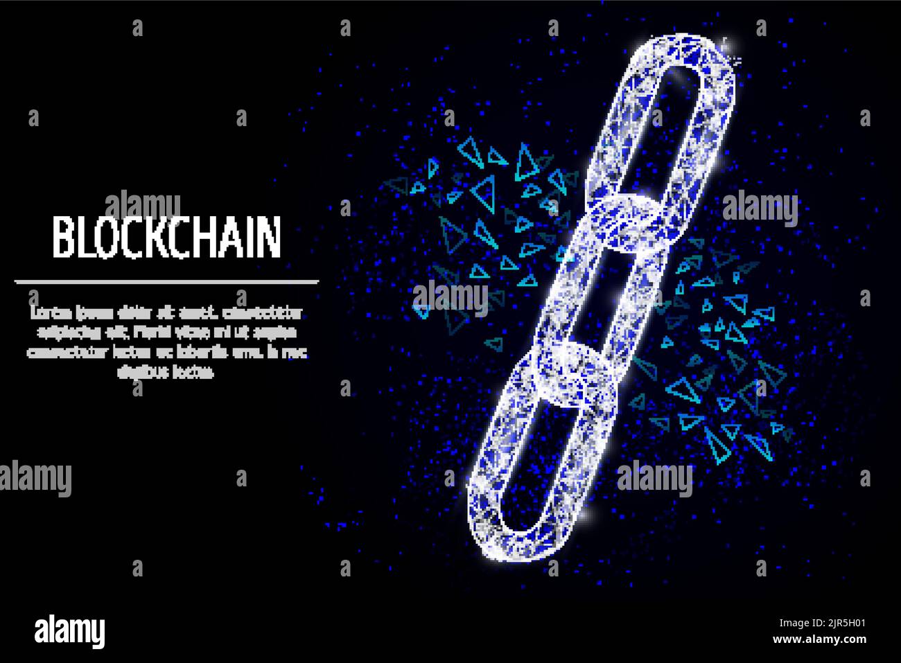 Angular link chain Stock Vector Images - Alamy