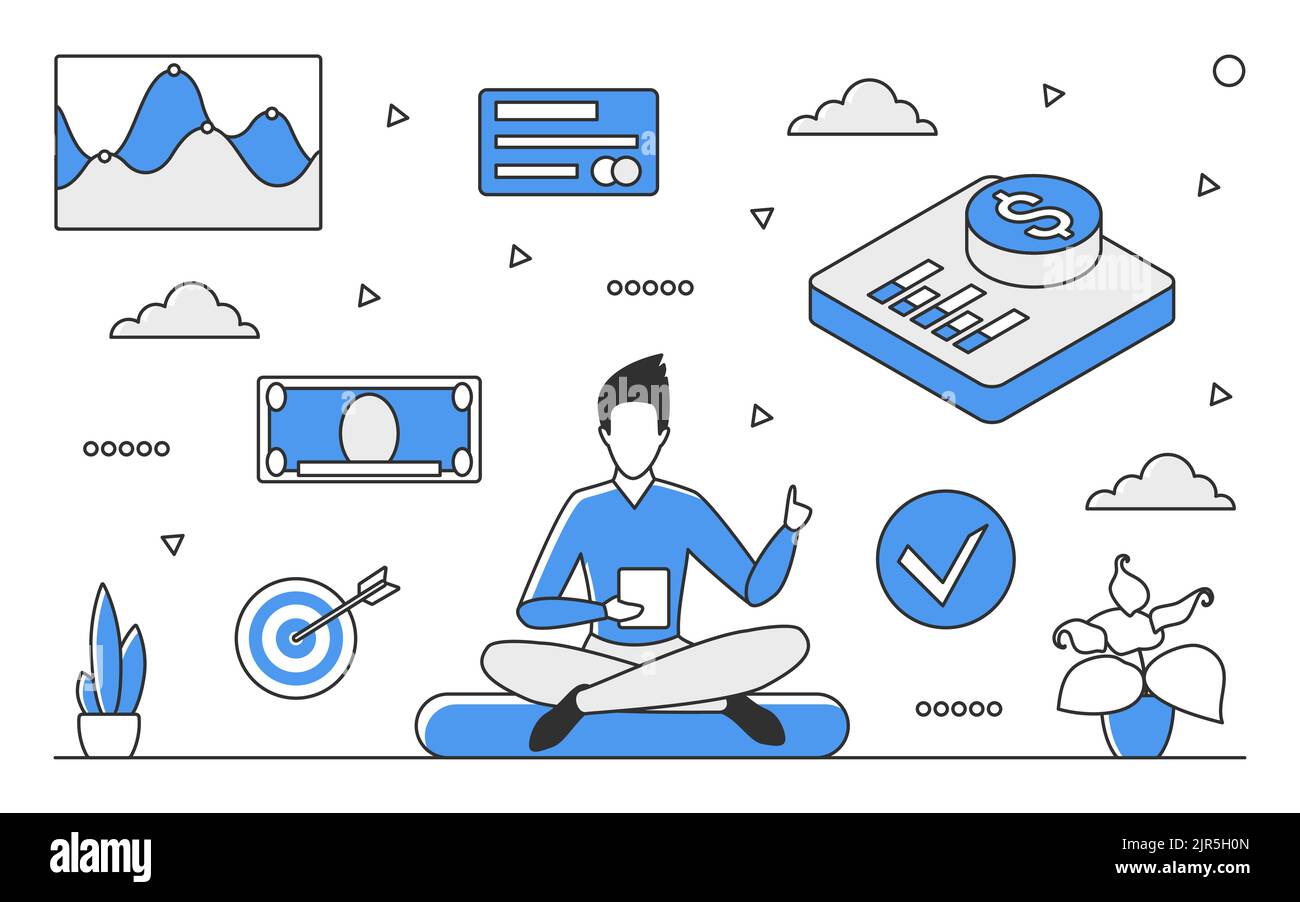 Money finance guru advisor. Financial businessman expert, professional ...