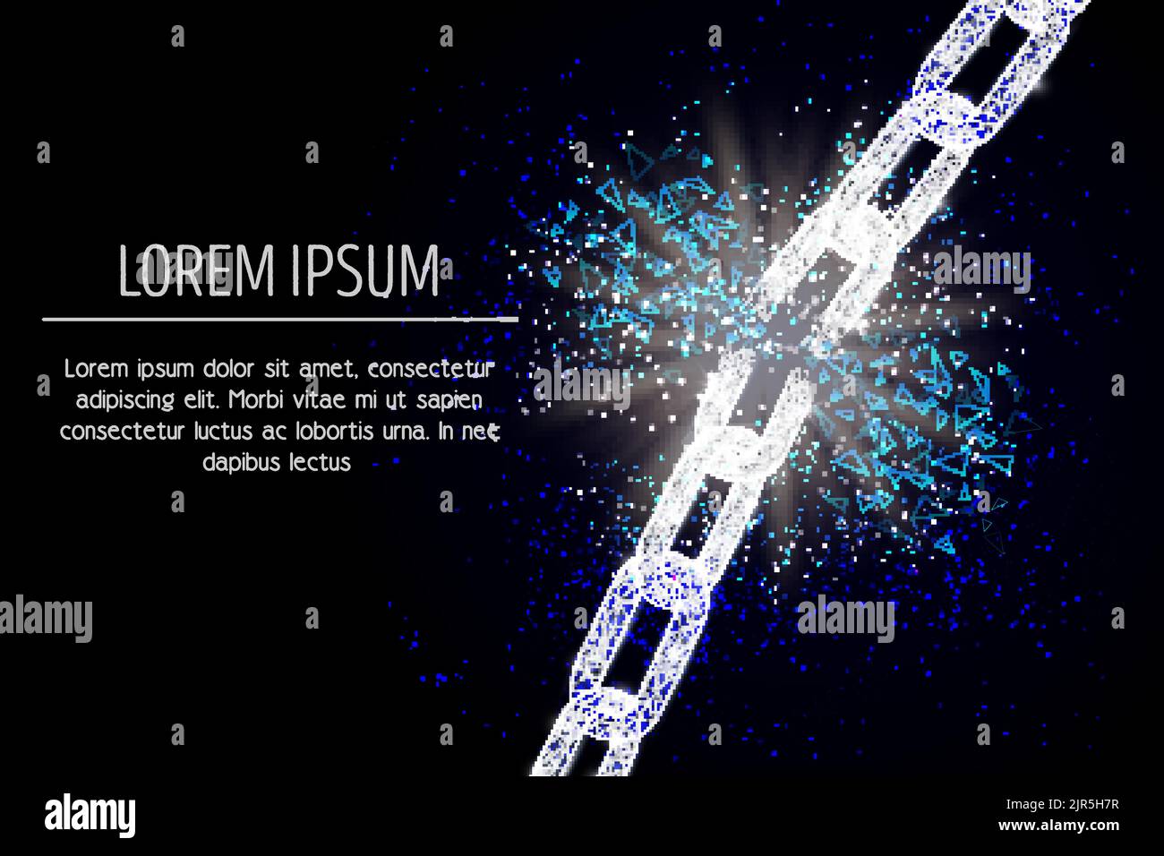Broken chain light hi-res stock photography and images - Alamy