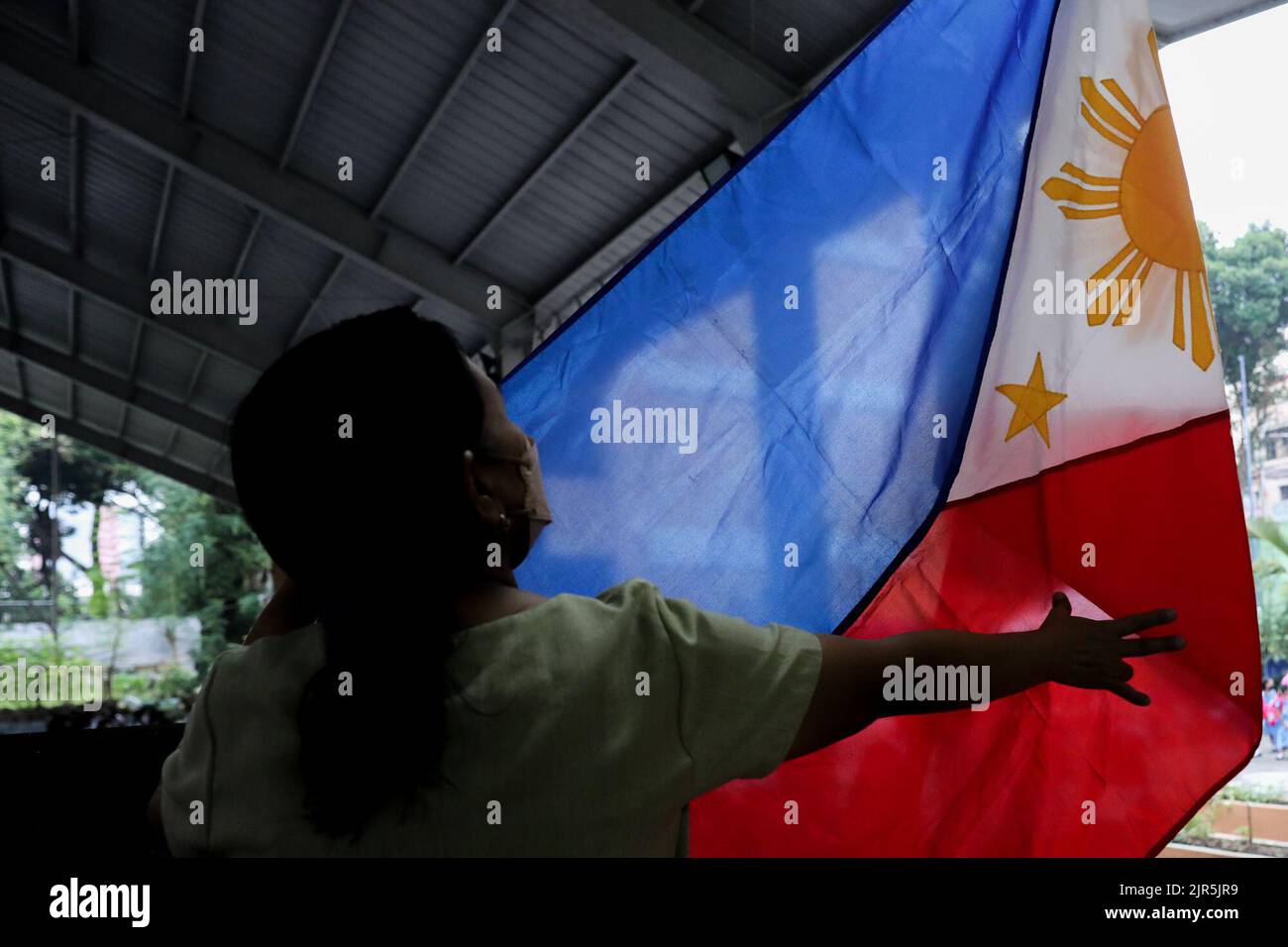 Philippine flag ceremony hi-res stock photography and images - Alamy