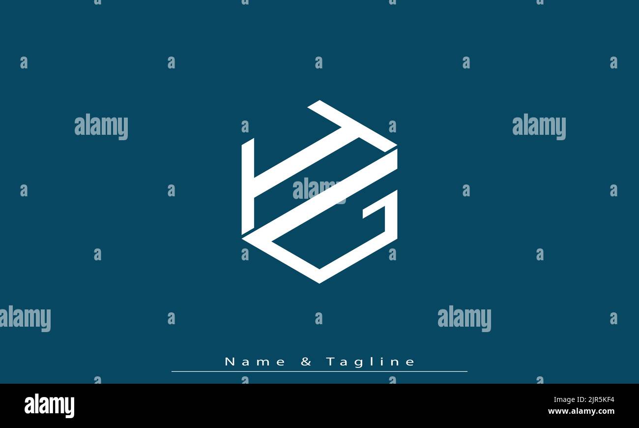 Alphabet letters Initials Monogram logo IG , GI Stock Vector Image ...