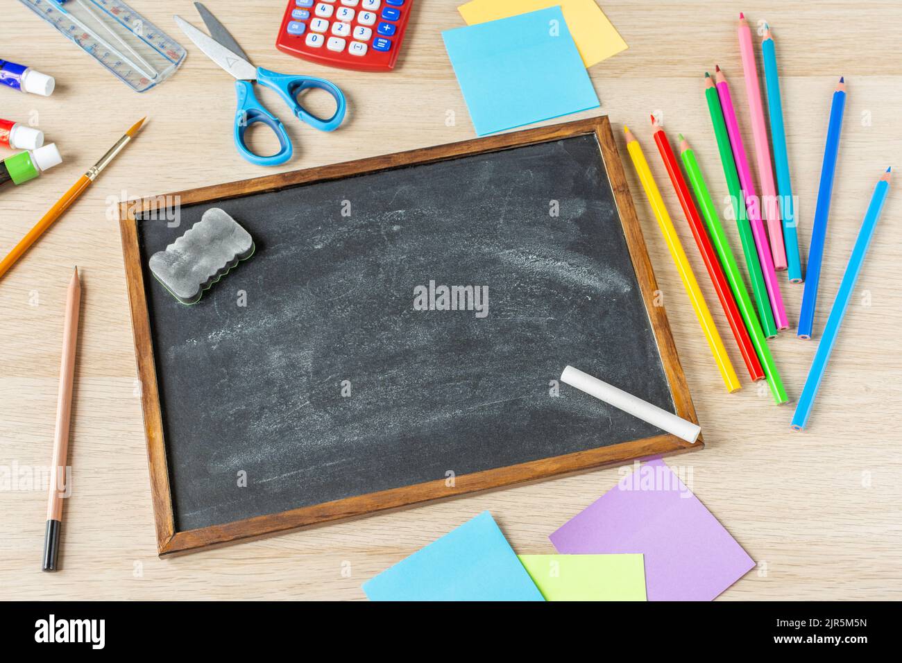 School slate hi-res stock photography and images - Alamy