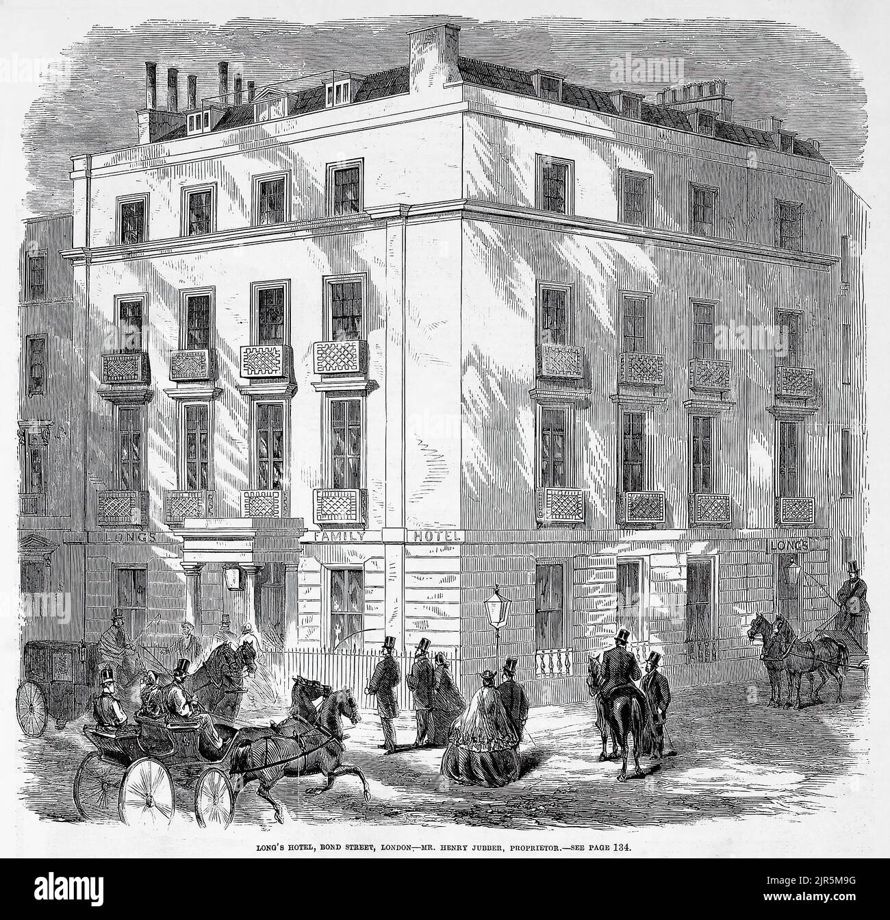 Long's Hotel, Bond Street, London, England - Mr. Henry Jubber ...