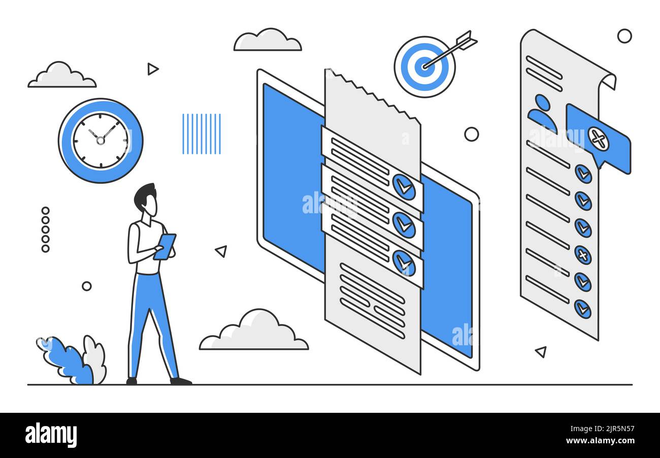 Talent identification Stock Vector Images - Alamy