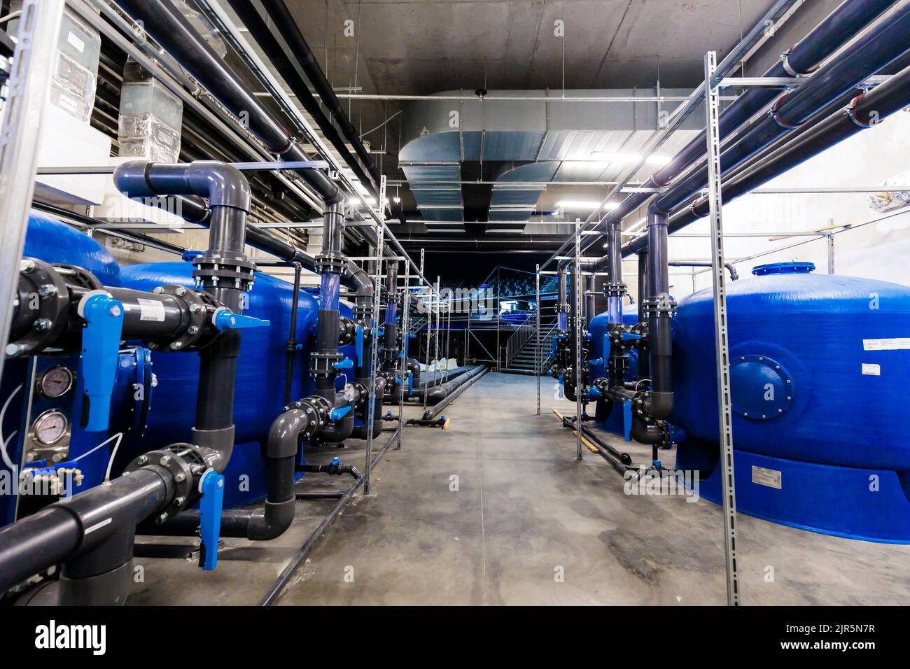 Split, Croatia, August 22, 2022. General view inside Spaladium Arena in ...