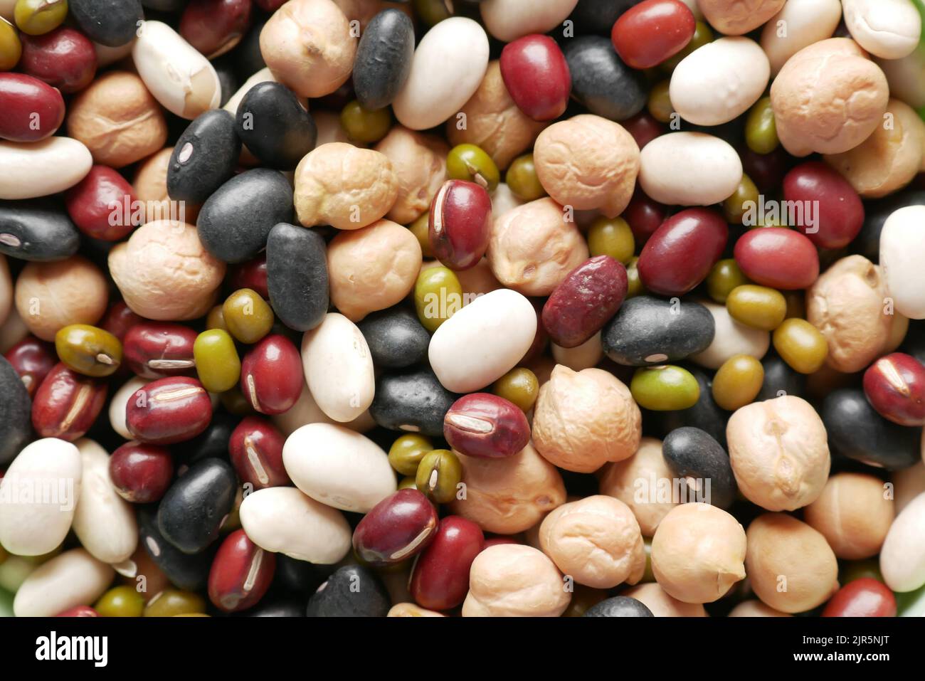 close up of mixed beans in a bowl Stock Photo - Alamy