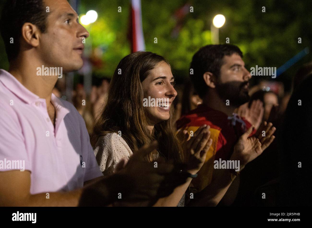 Young people dancing to Christian songs during Mladifest 2021 – the ...