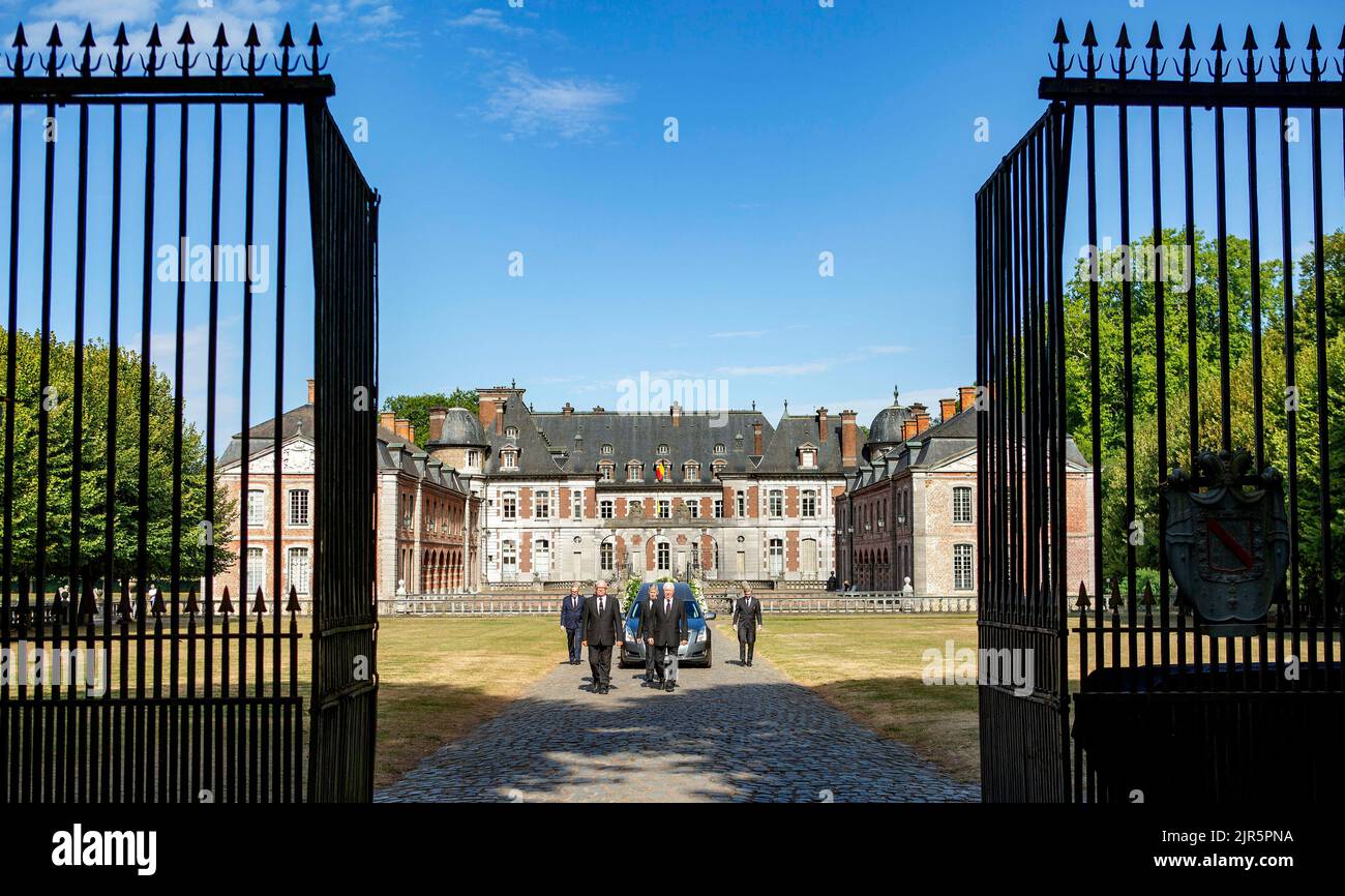 Prince Philippe and Princess Laetitia Rolin de Linge Princess Yolande ...