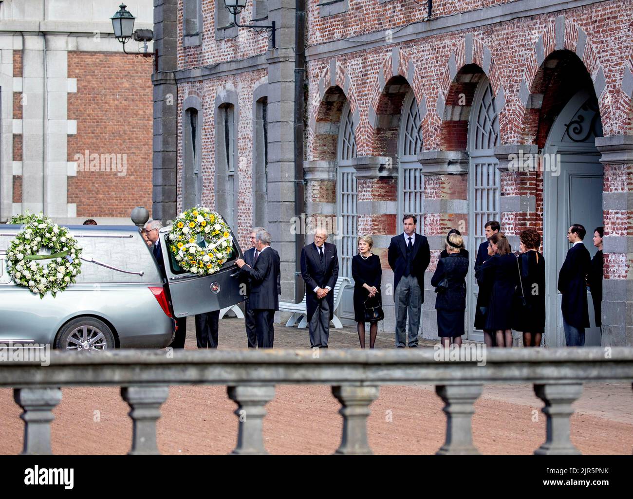 Prince Philippe and Princess Laetitia Rolin de Linge Princess Yolande ...