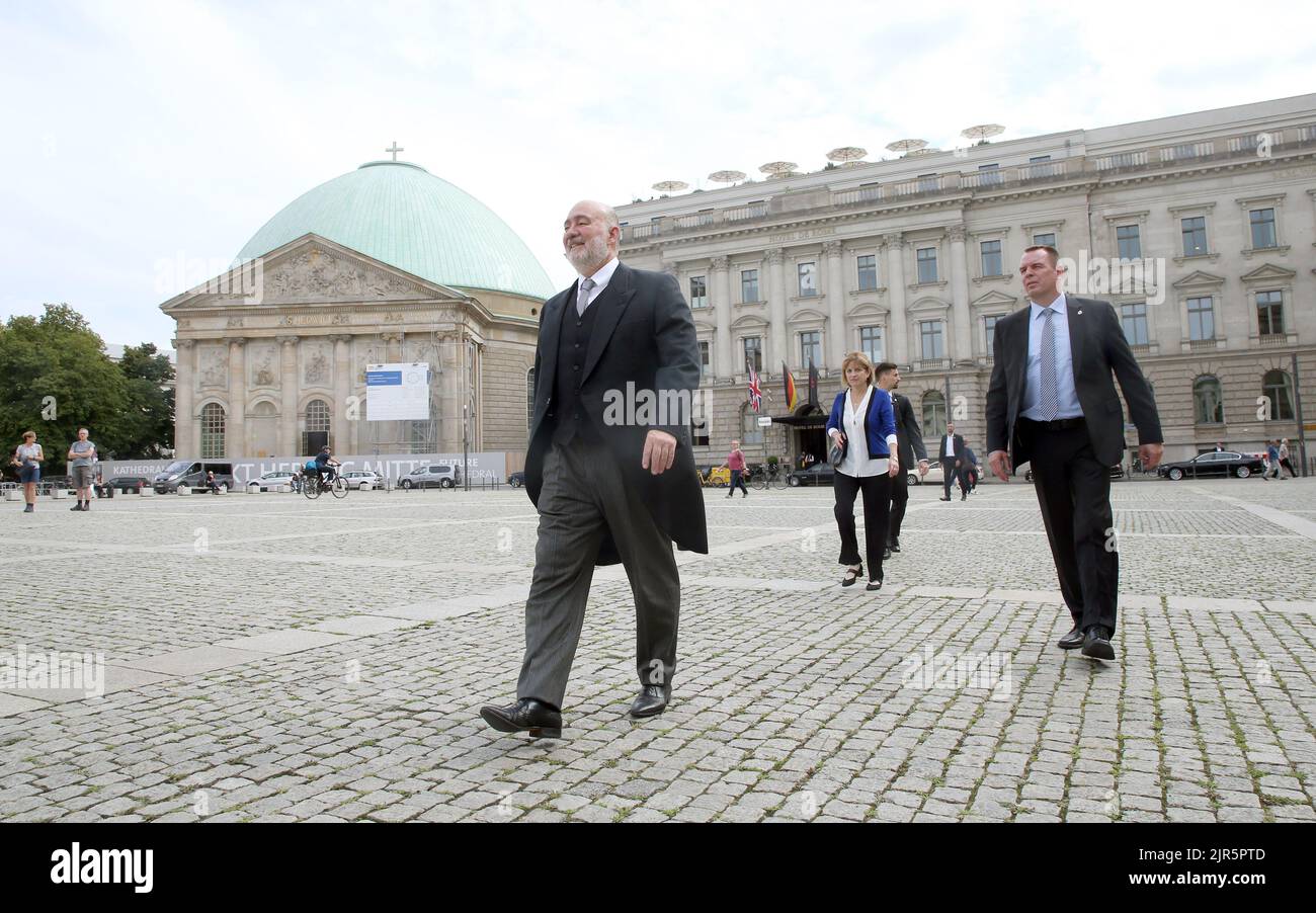 Berlin, Germany. 22nd Aug, 2022. The new Israeli ambassador to Germany ...