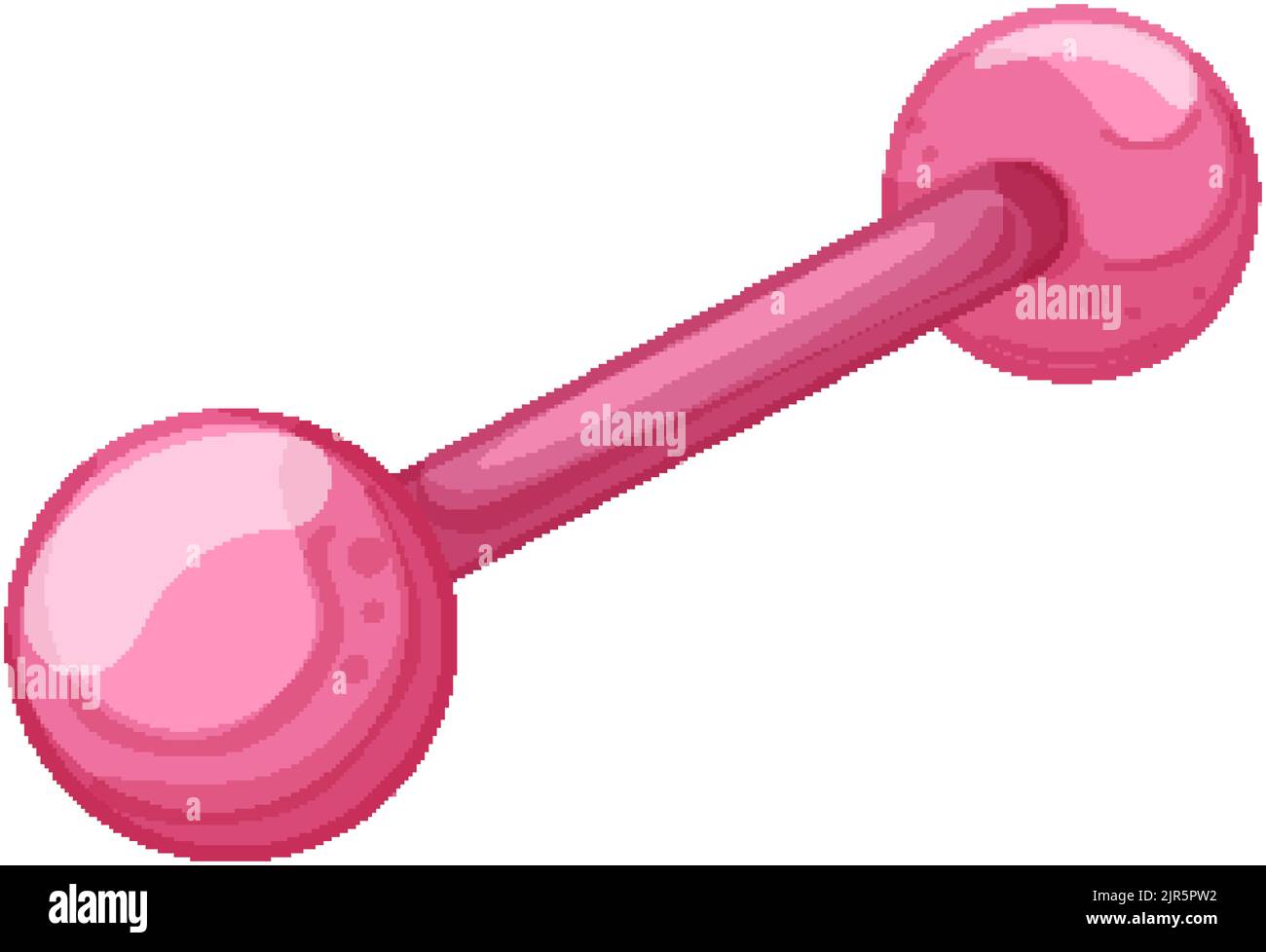 face piercing ring cartoon vector illustration Stock Vector Image & Art ...