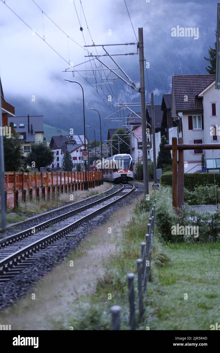 House in Engelberg Switzerland Stock Photo - Alamy