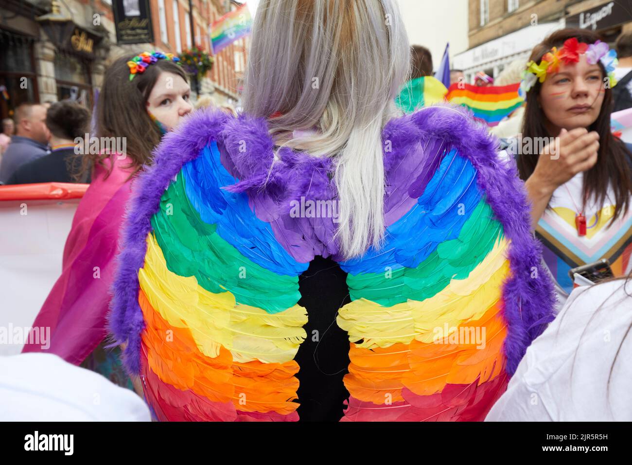 Lincoln Pride Parade 20 August 2022 Photo: ©Phil Crow 2022 Stock Photo ...