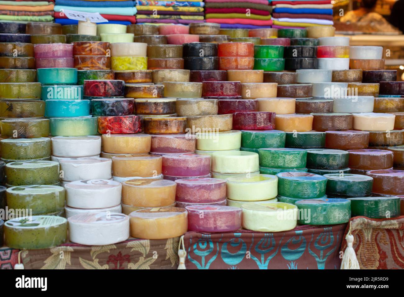 multi-colored Eco-friendly exfoliating bars of soap for hair and body ...