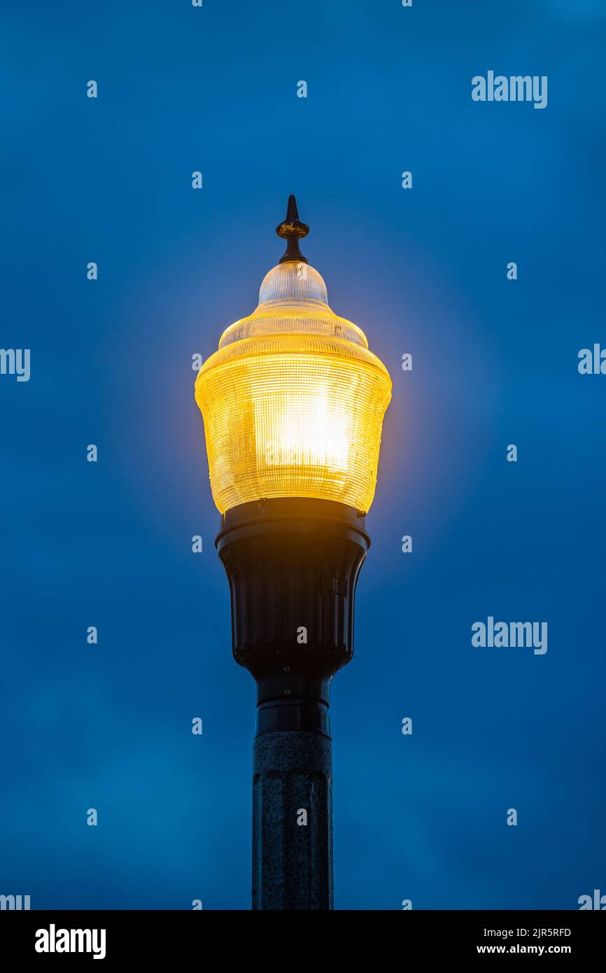 Led street light day time hi-res stock photography and images - Alamy