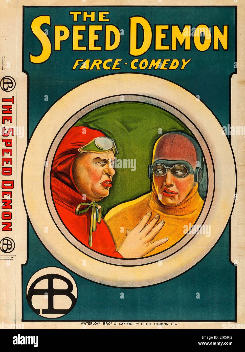 Vintage film poster - The Speed Demon (Biograph Studios, 1912). British ...