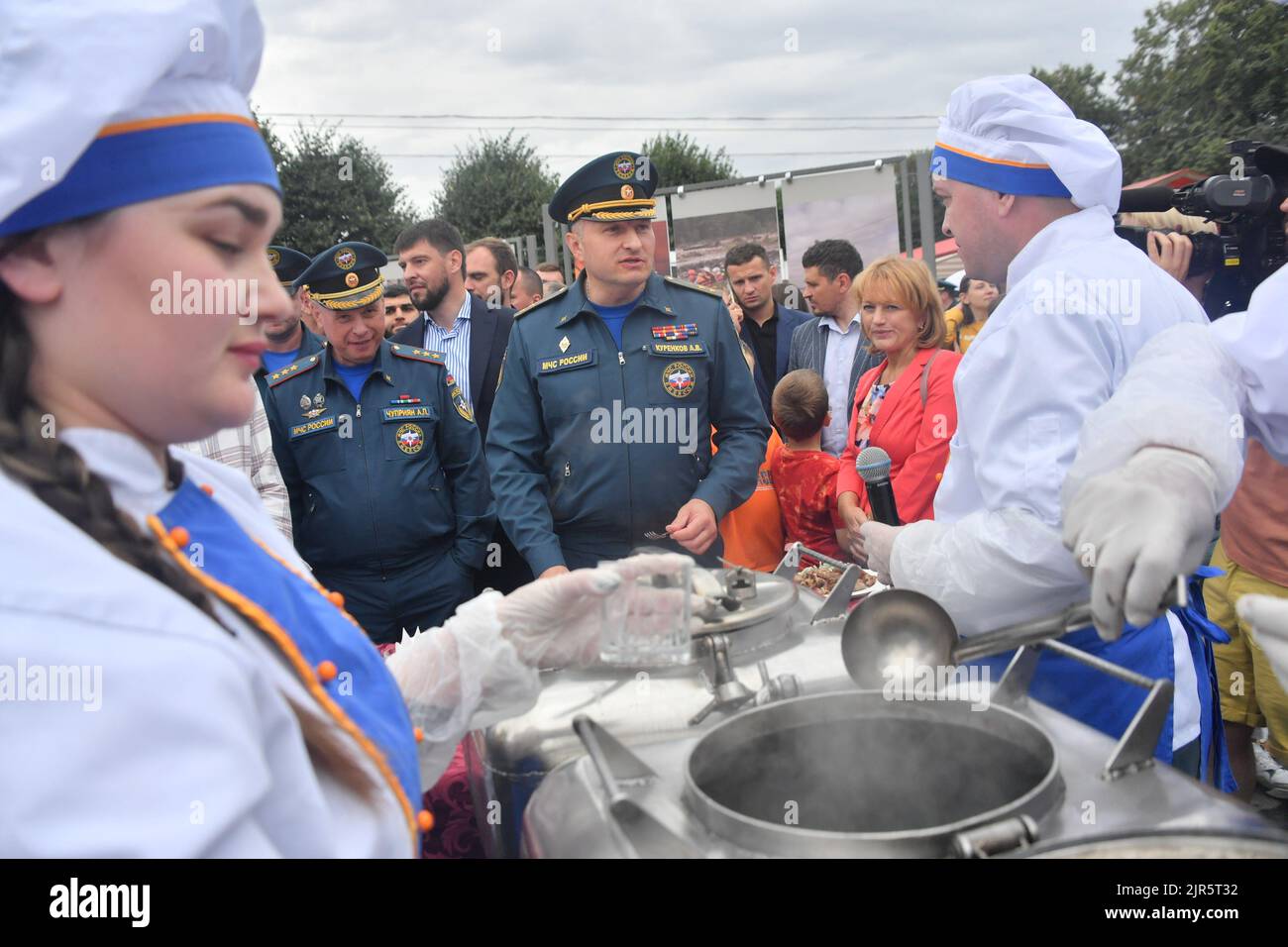 Moscow. The Minister of Civil Defence, Emergencies and Disaster Relief ...