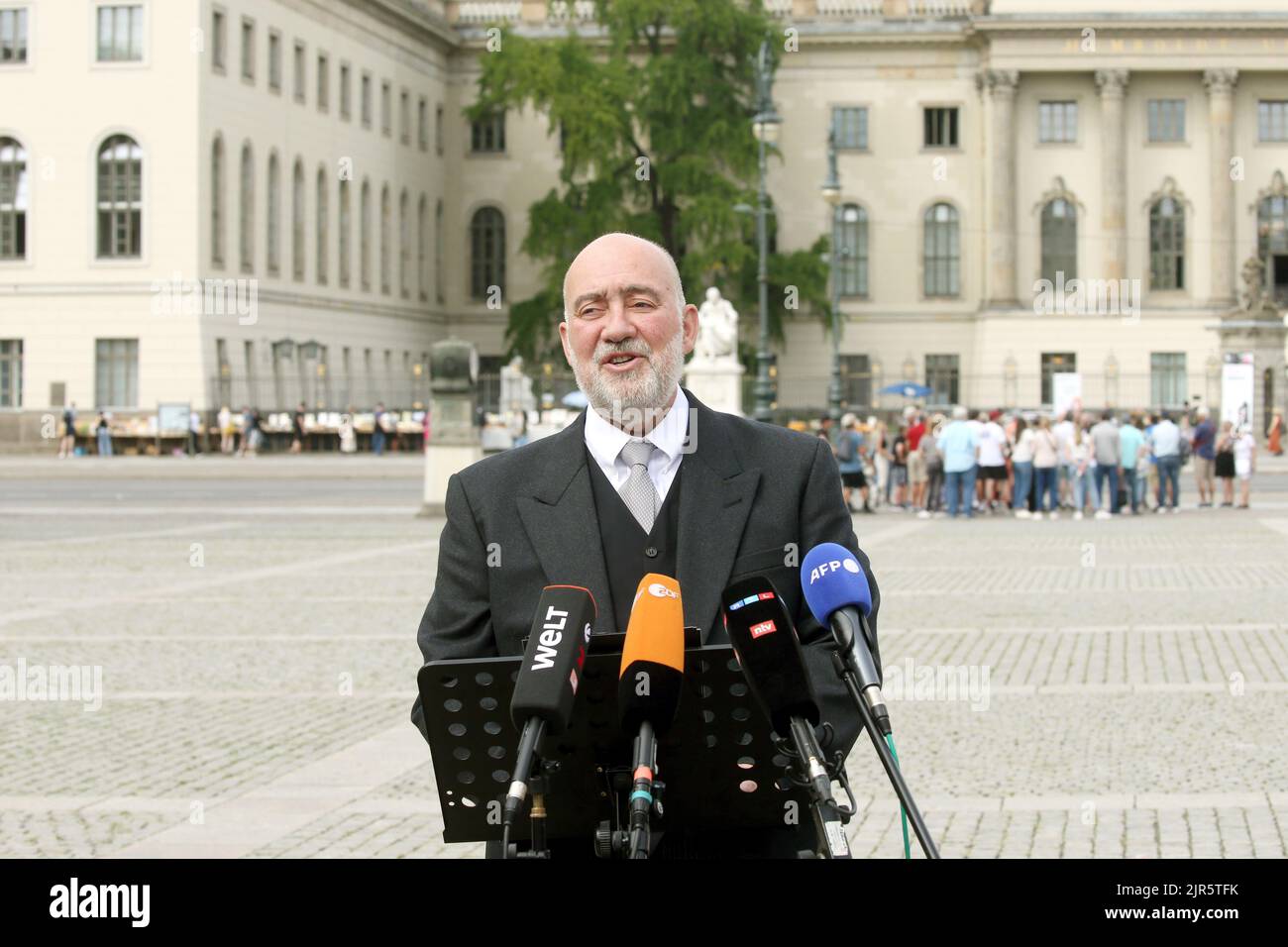 Berlin, Germany. 22nd Aug, 2022. The new Israeli ambassador to Germany ...