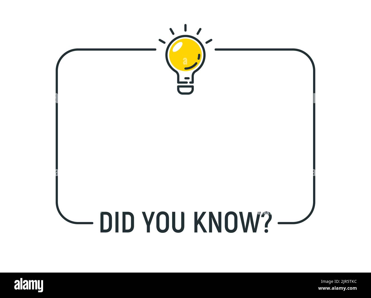 Did you know bulb icon trivia fun vector question interesting knowledge ... Did you know bulb icon trivia fun vector question interesting knowledge ...