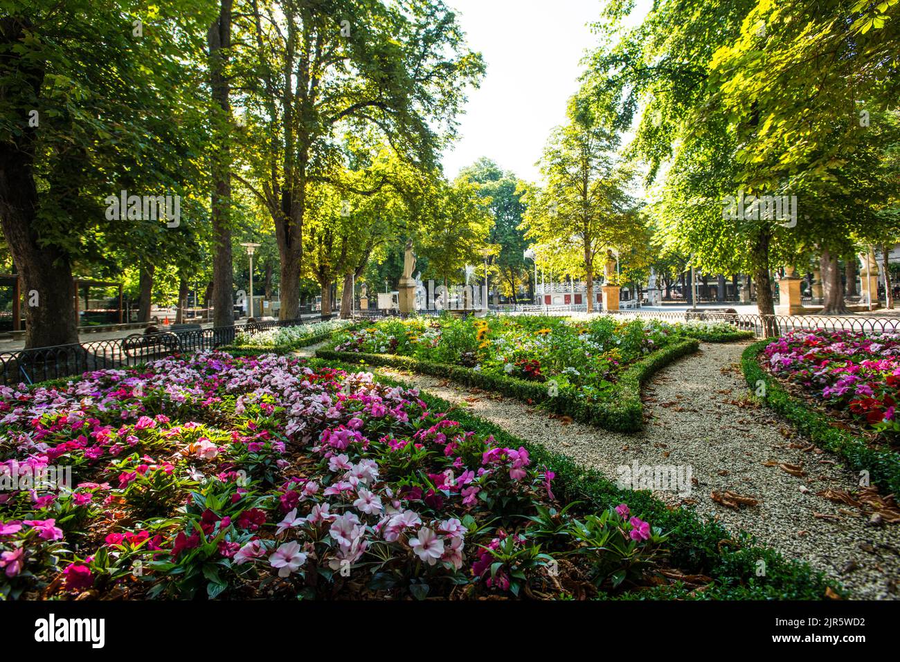 Florida Park, Vitoria, Basque Country Stock Photo - Alamy