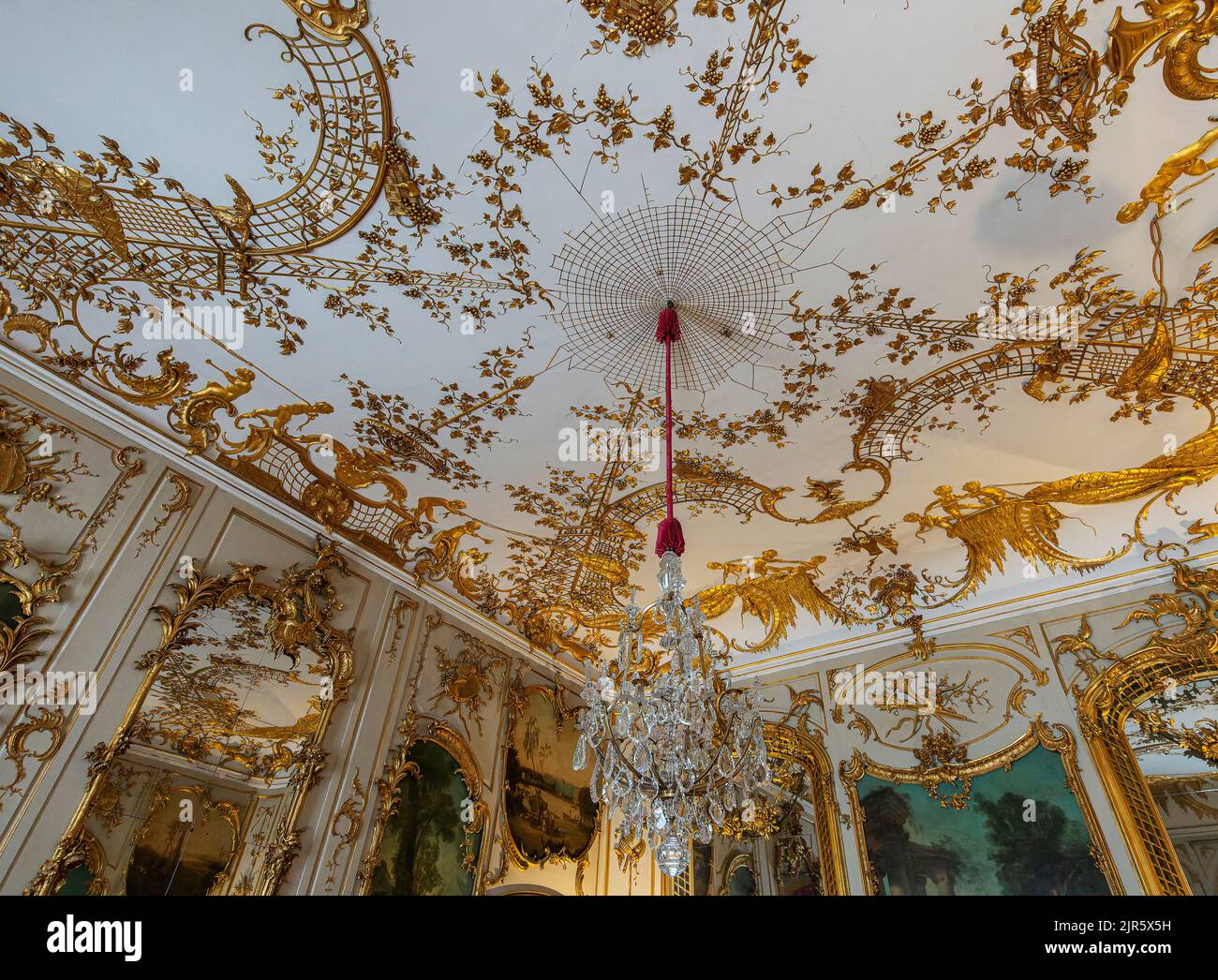 Ceiling Vault In The Marble Hall, Sanssouci Palace, Potsdam ...