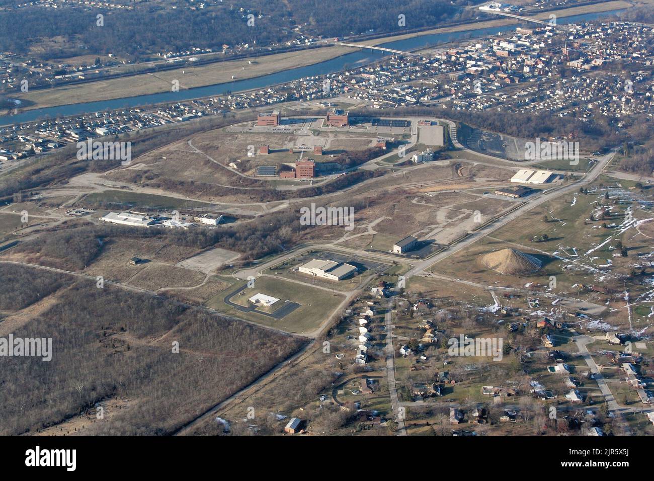Aerial Images of the Mound Site in Miamisburg, Ohio. This series ...