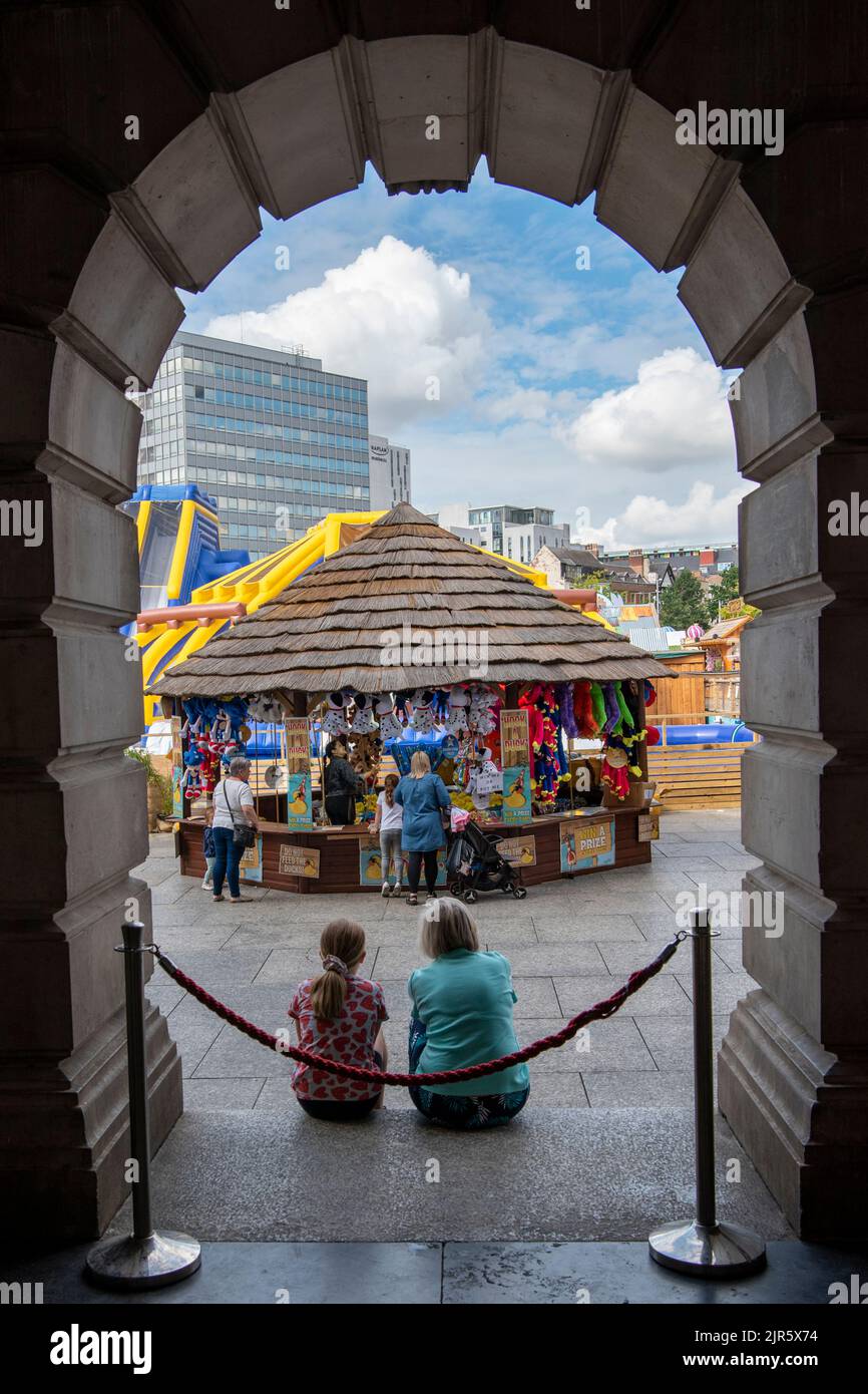 The funfair fairground city centre hi-res stock photography and images ...