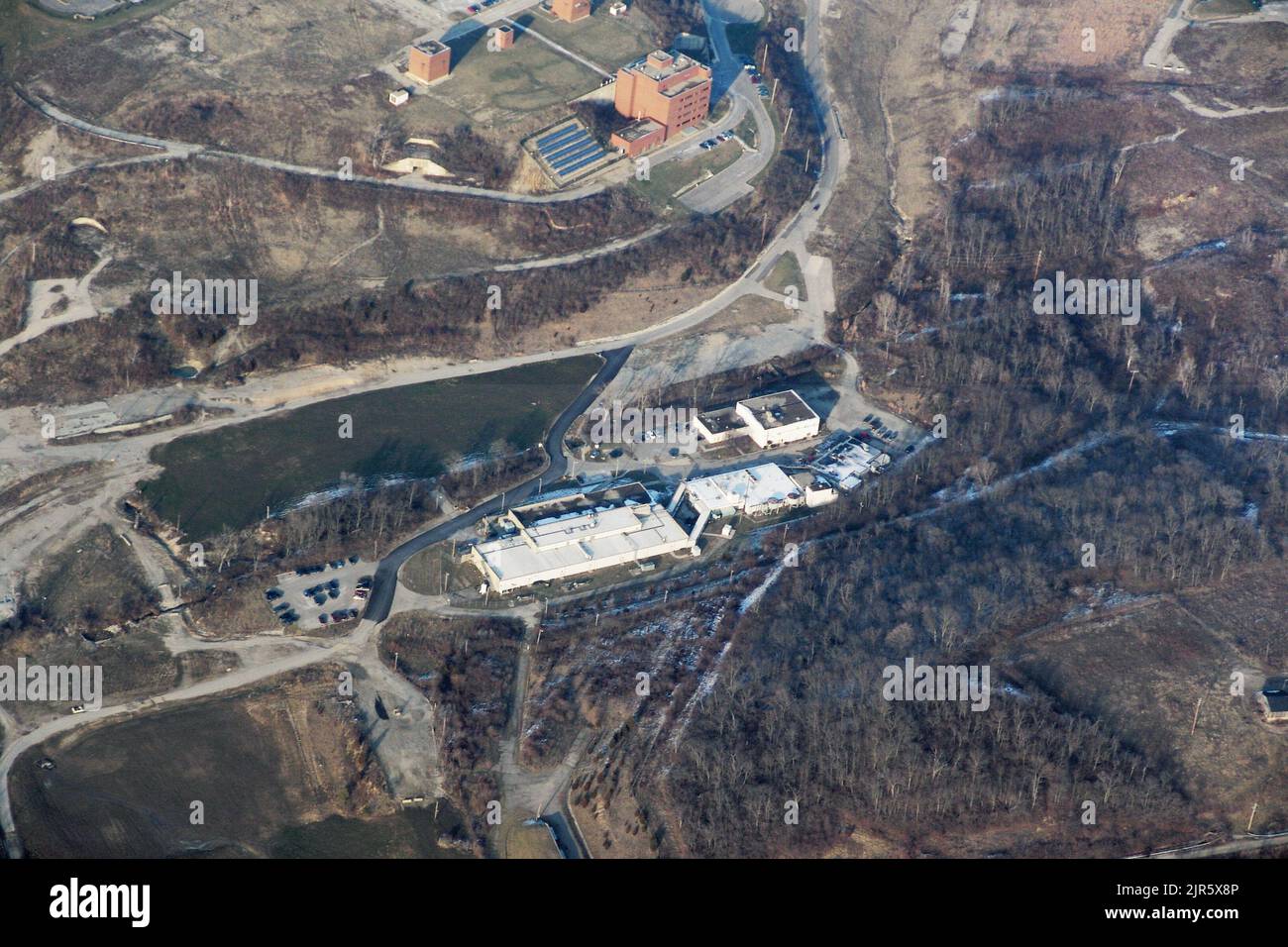 Aerial Images of the Mound Site in Miamisburg, Ohio. This series ...