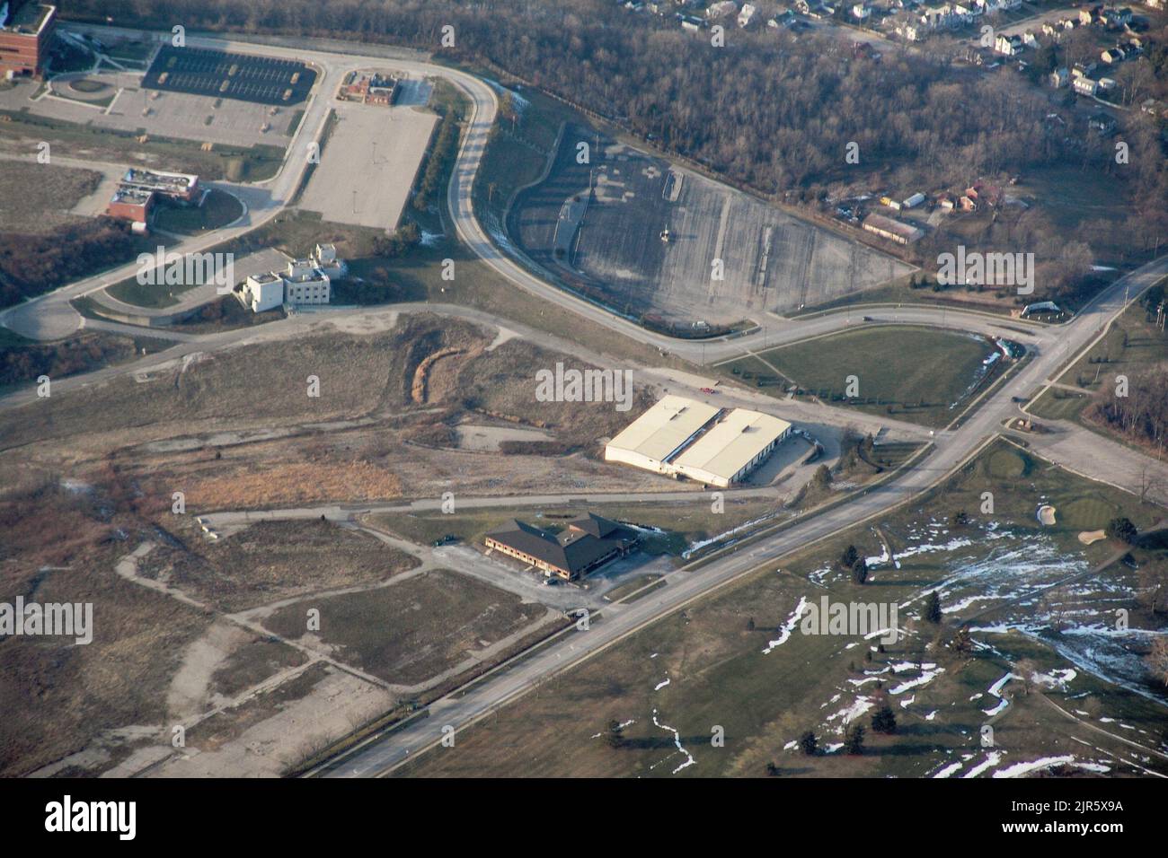 Aerial Images of the Mound Site in Miamisburg, Ohio. This series ...