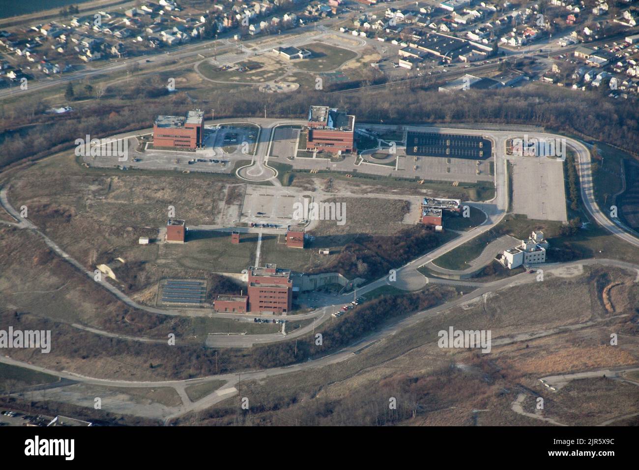 Aerial Images of the Mound Site in Miamisburg, Ohio. This series ...