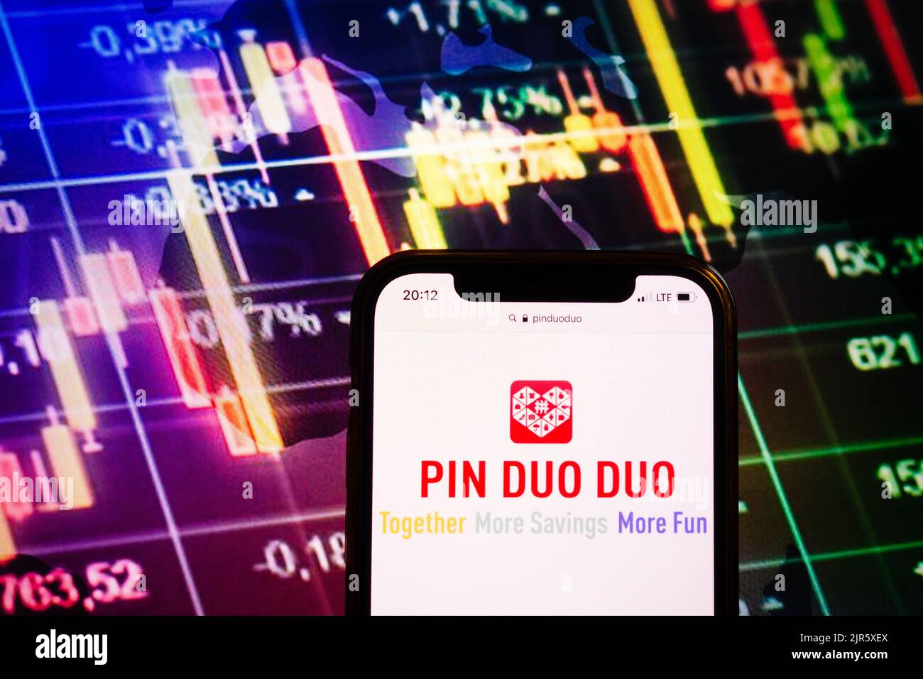 Pinduoduo company logo on hi-res stock photography and images - Alamy